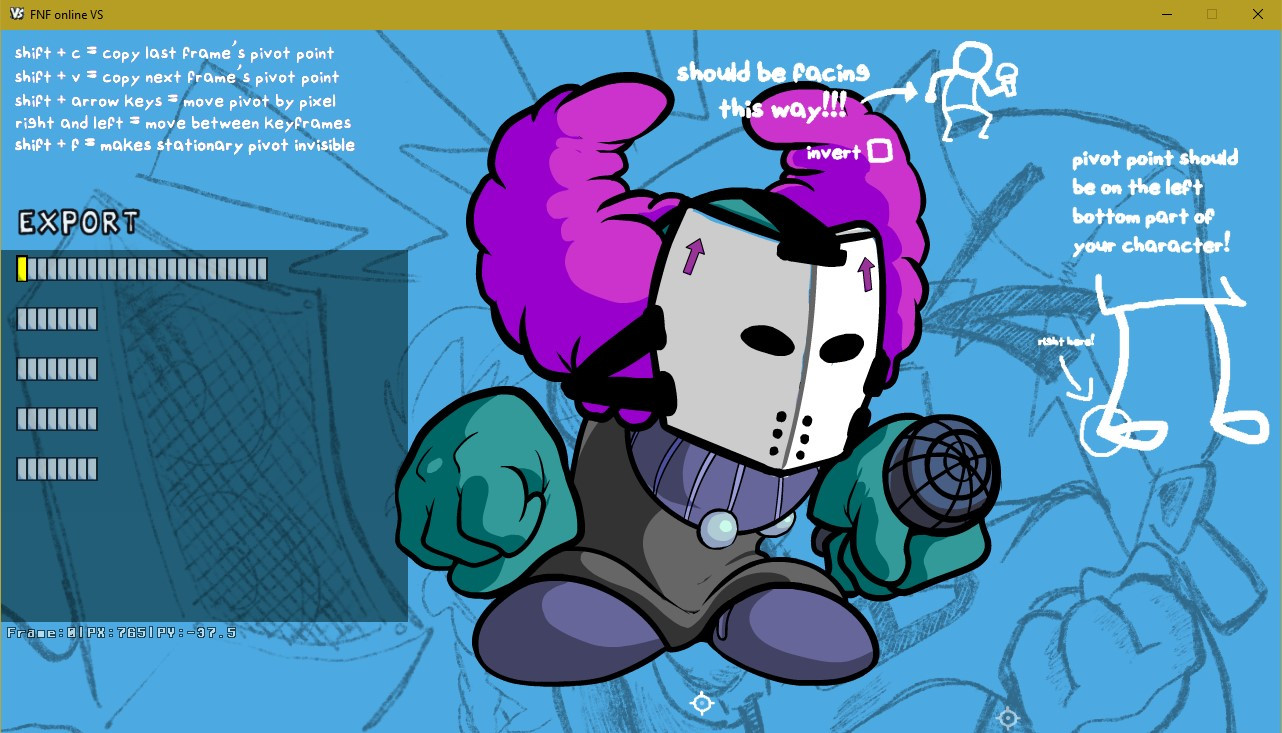 two custom character for fnf online Mod for Friday Night Funkin' | FNF Mods