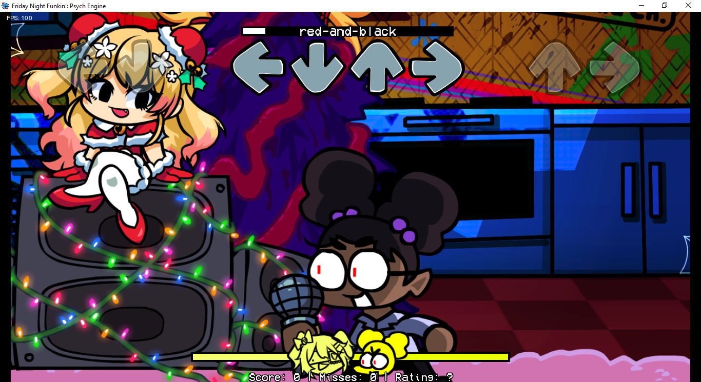 Red And Black (SilvaGunner) Playable BETADCIU [Friday Night Funkin'] [Mods]