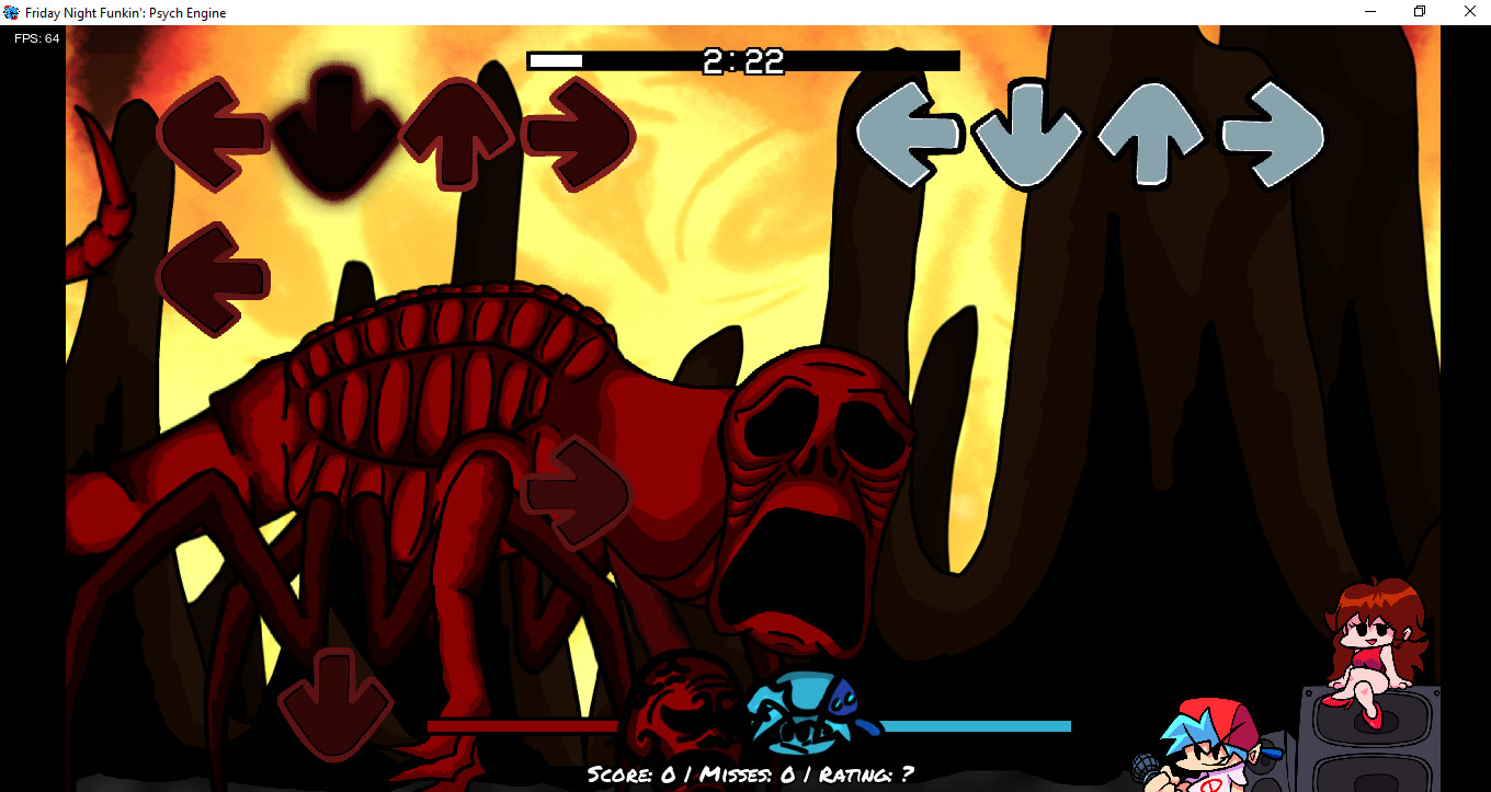 Monster Funkin VS Red Demo V2! Mod for Friday Night Funkin' | FNF Mods