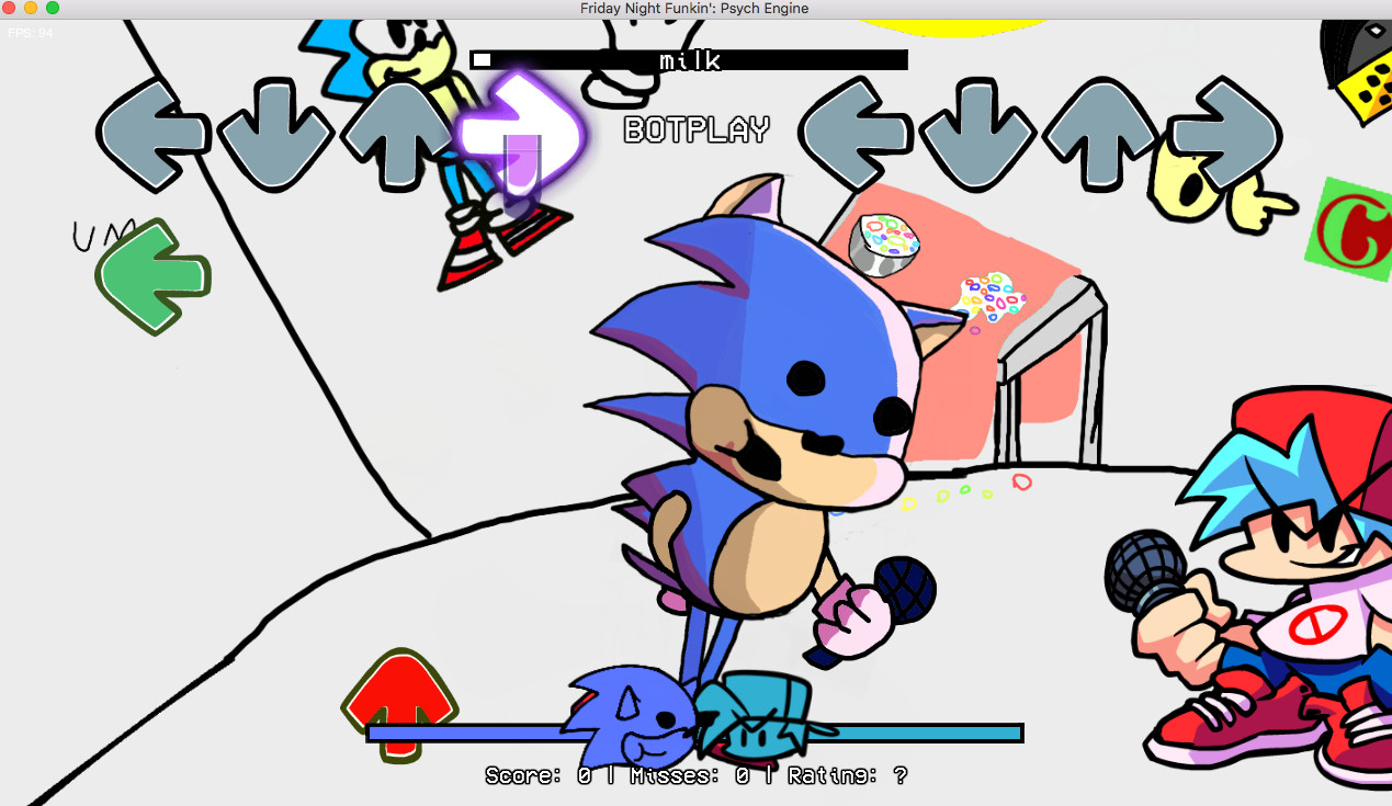 milk sonic exe leak 2.5 but its playable FANMADE! [Friday Night Funkin ...
