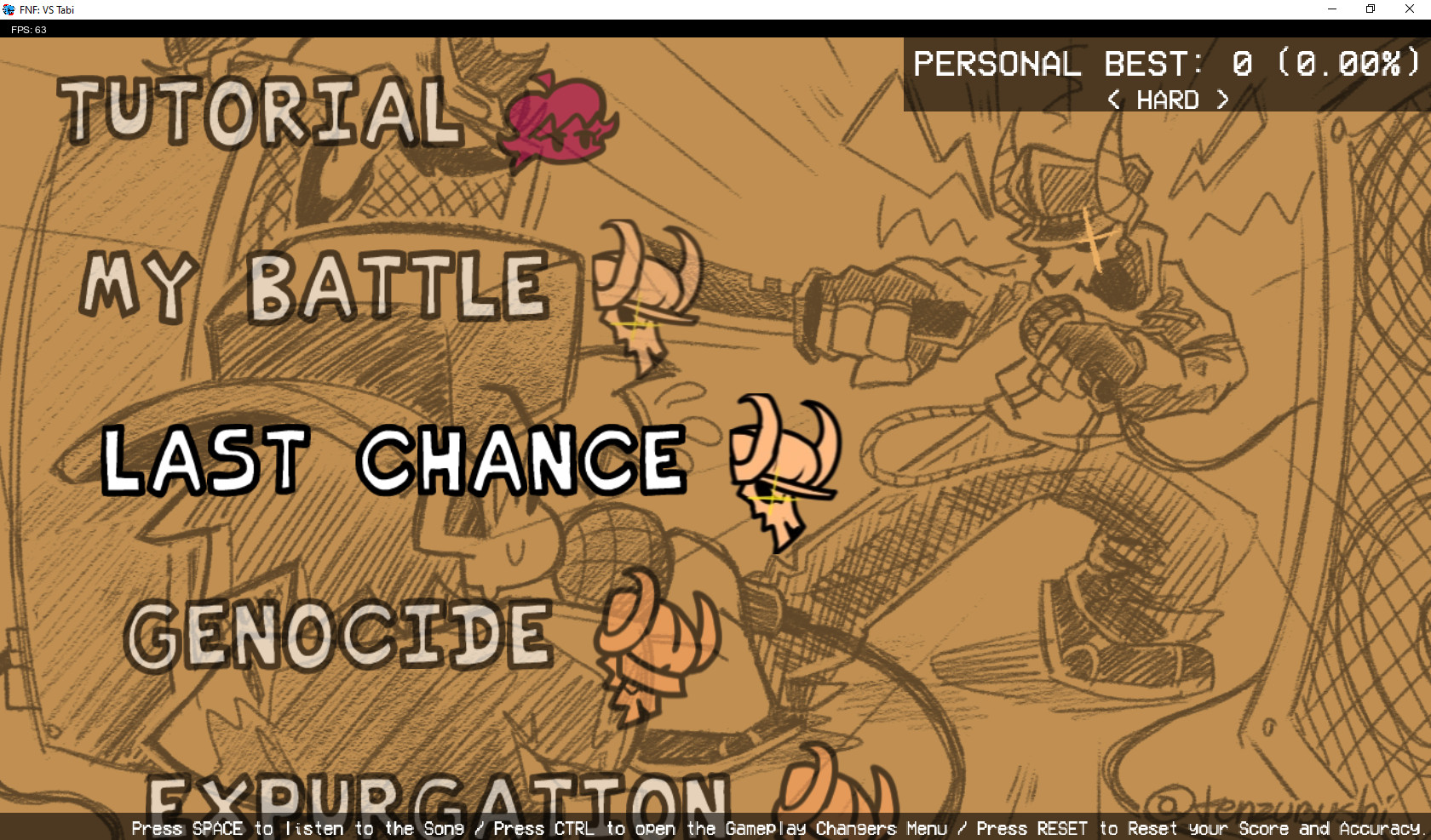 V.S. Tabi Legacy EXPANDED (WIP) Mod for Friday Night Funkin' | FNF Mods