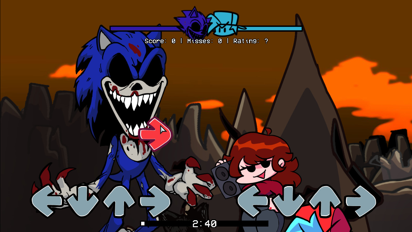 FNF Sonic EXE Psych Engine Port Mod for Friday Night Funkin' | FNF Mods