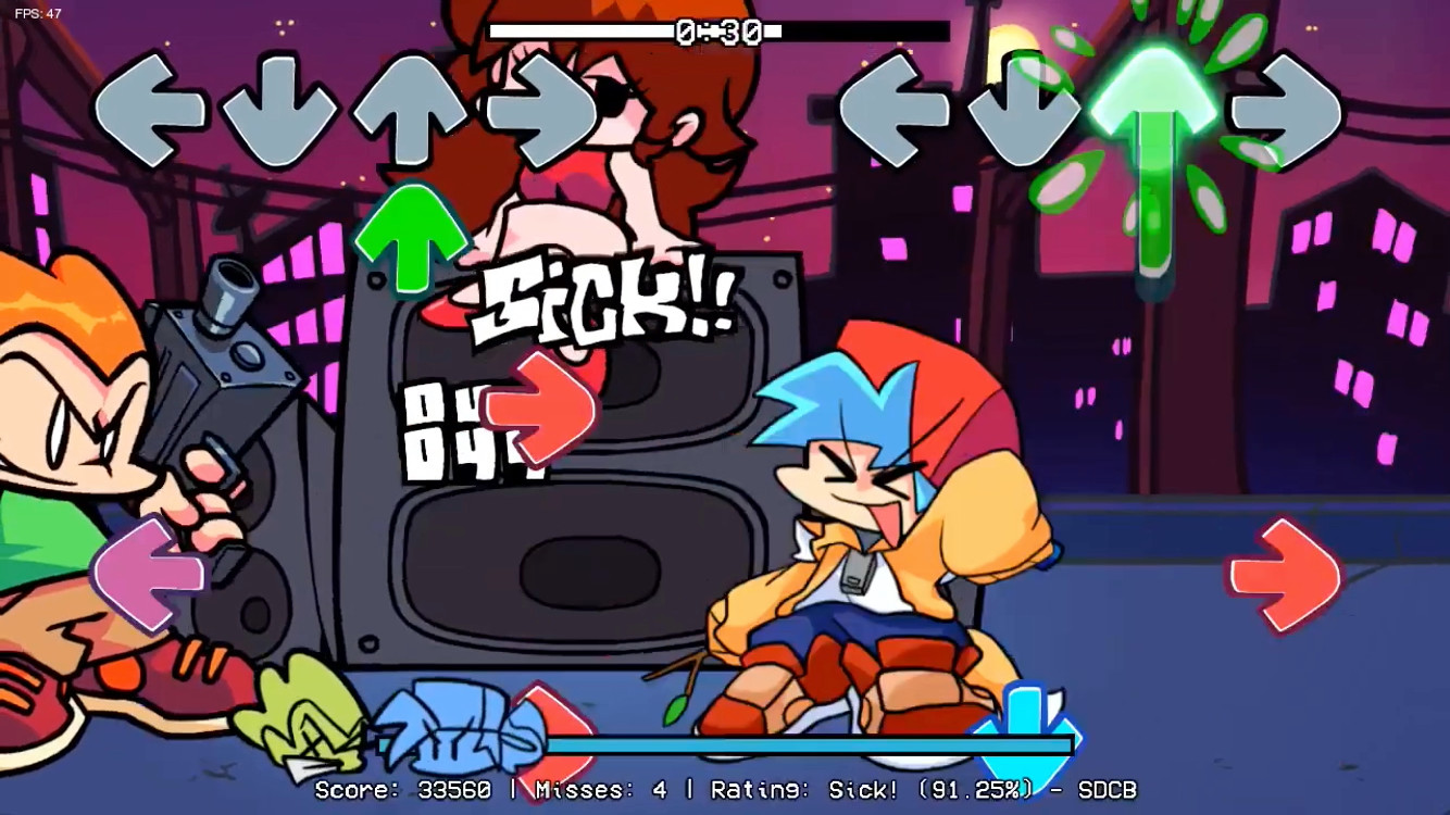 MST BF(Fox)skin Mod for Friday Night Funkin' | FNF Mods