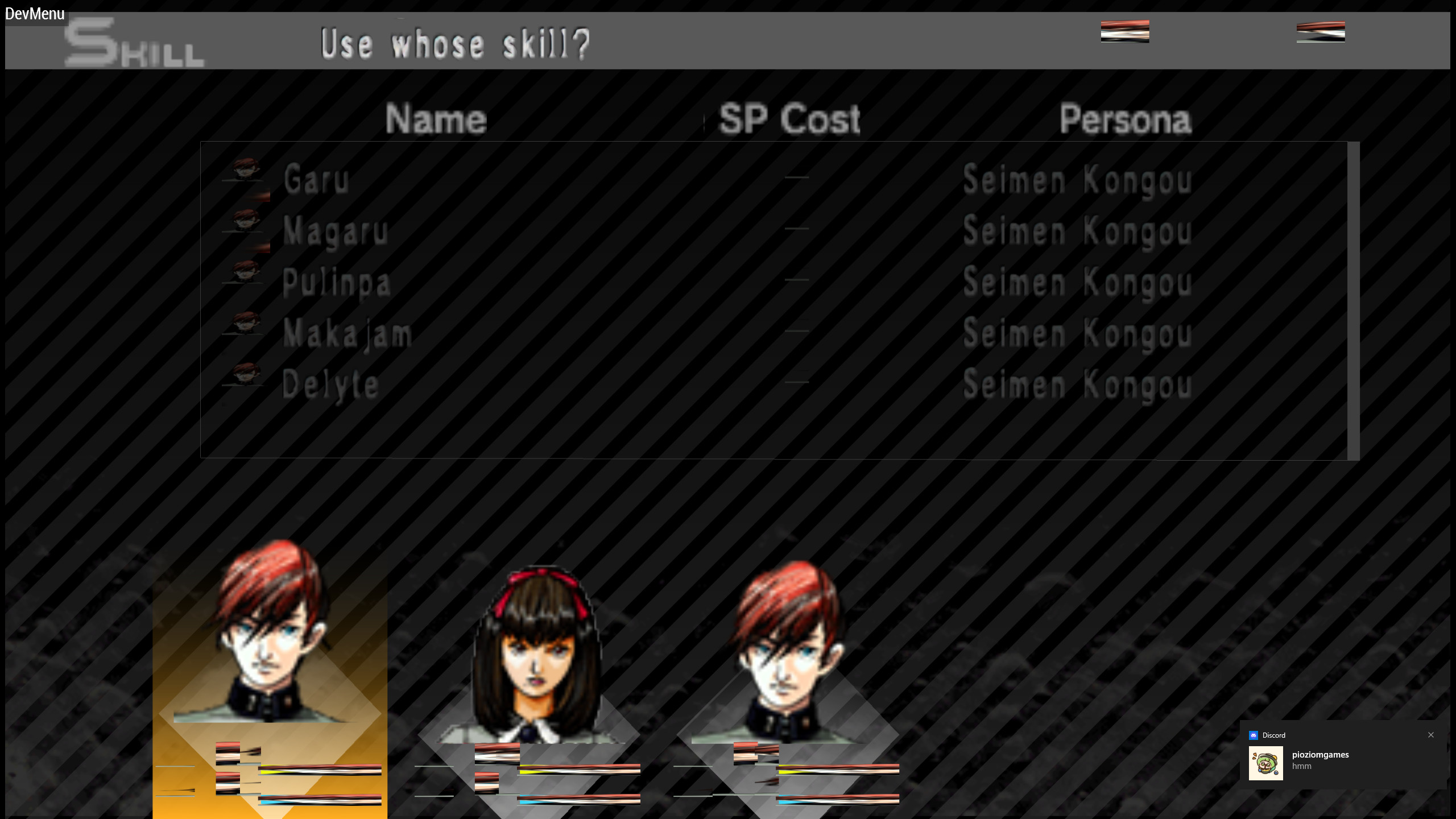 Persona 1 corruption mod [Shin Megami Tensei: Persona (PSP)] [Mods]