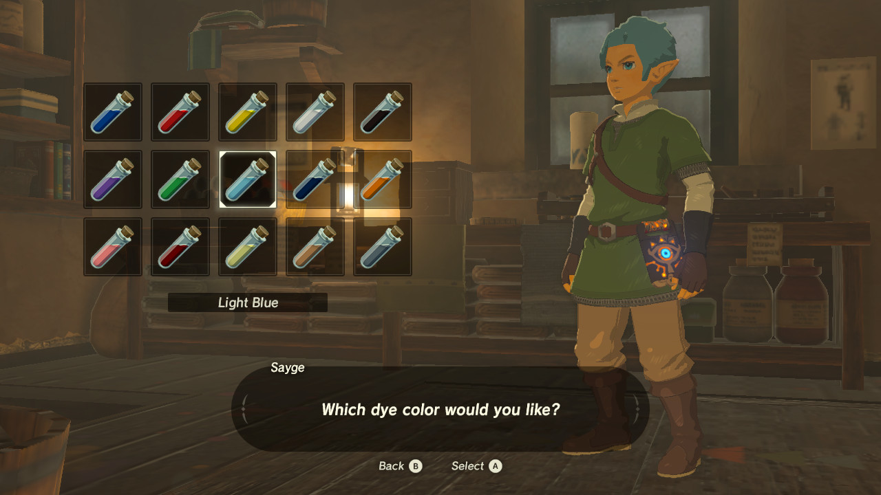 Pokemon Sun Modern Quiff Dyable Mod for The Legend of Zelda: Breath of ...