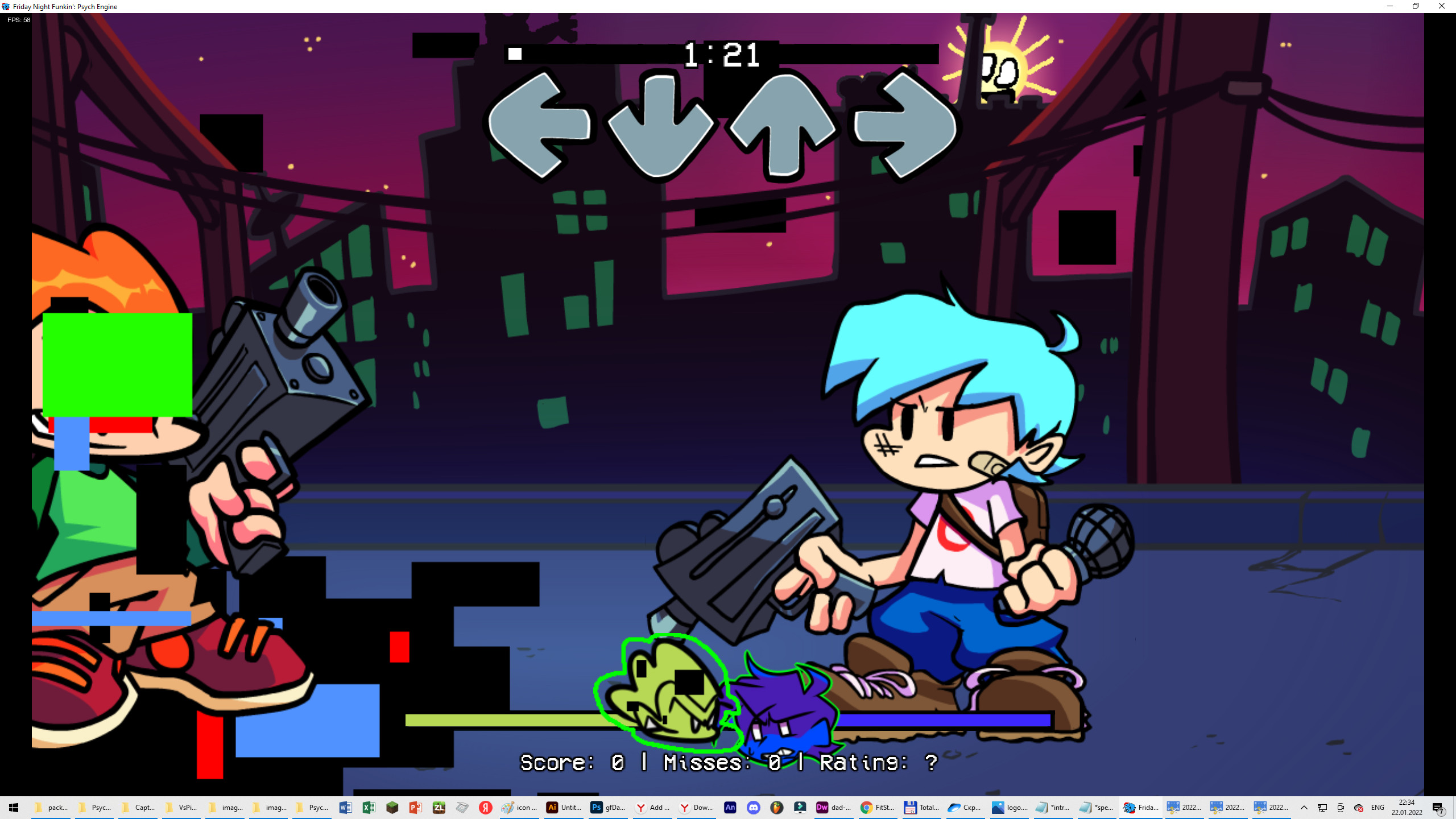 Friday Night Funkin` Funky corruption Pibby Mod for Friday Night Funkin ...