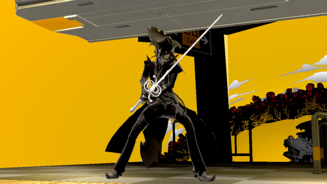 Wolf - Persona 5 Strikers Mod for Super Smash Bros. Ultimate | SSBU Mods