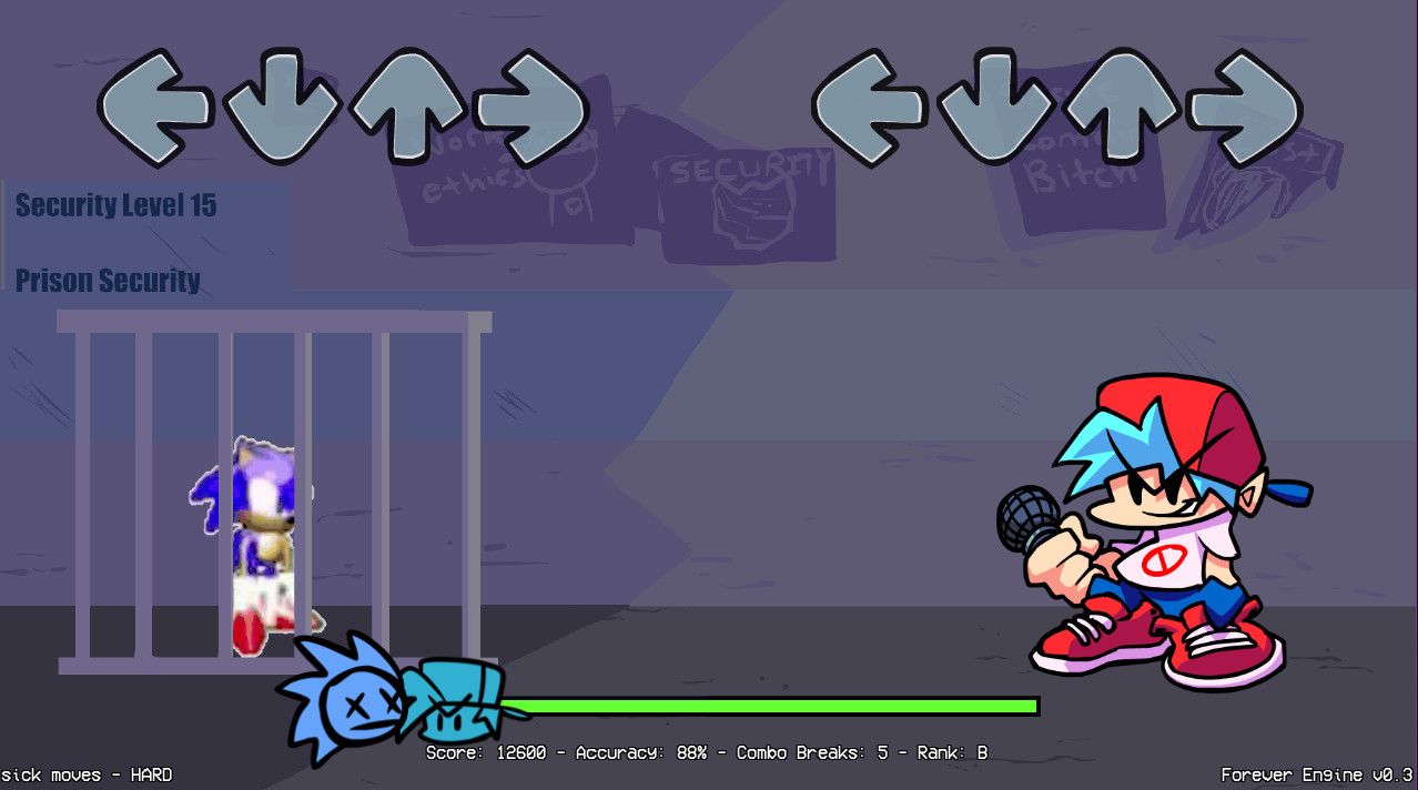 Friday Night Funkin': Vs. Sonic Dancing Mod for Friday Night Funkin ...
