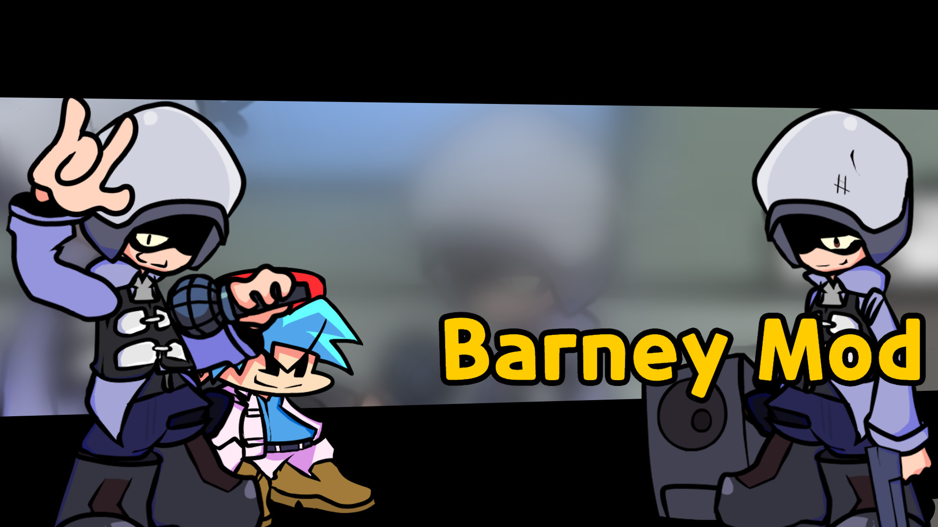 Barney Mod (Half-life) Mod for Friday Night Funkin' | FNF Mods