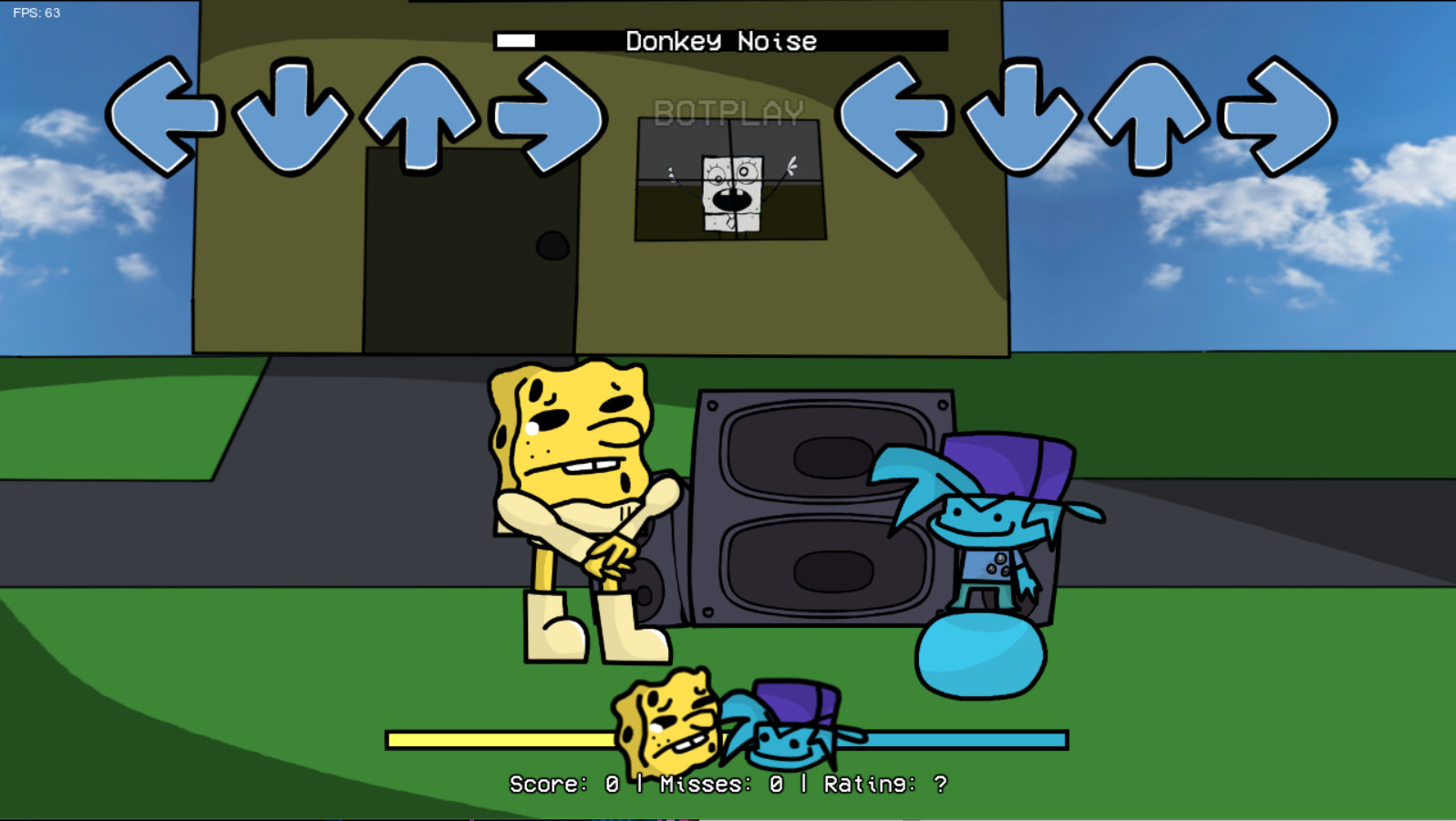 Minus Spong ( Nelsonhazlett Version ) 2.0 update Mod for Friday Night ...