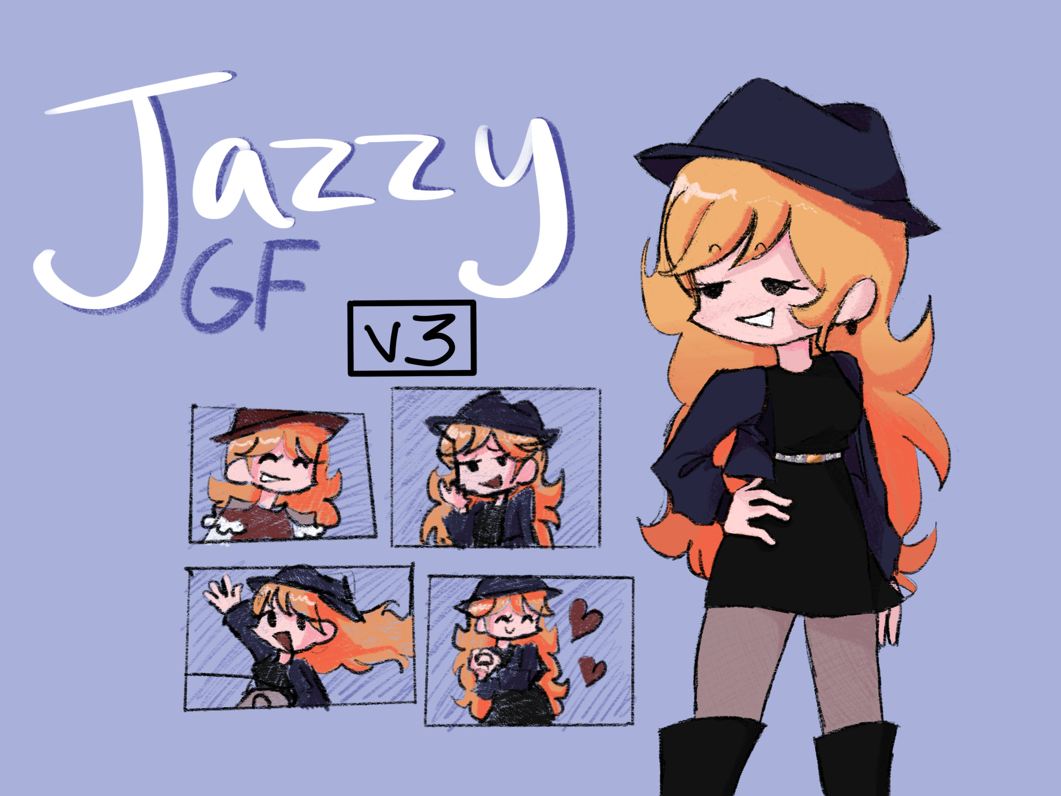 The Jazzy GF Mod! Mod for Friday Night Funkin' | FNF Mods