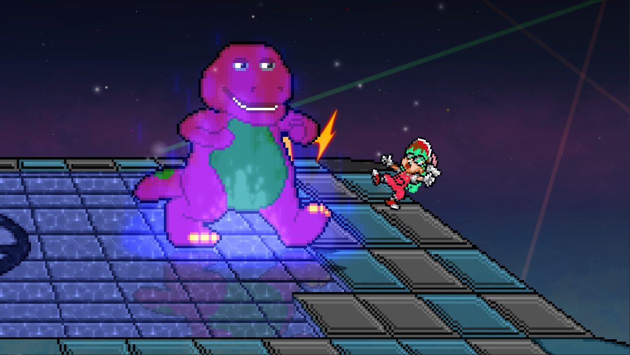 Barney For (0.9.4/CMC+ V7) Mod for Super Smash Bros. Crusade | SSBC Mods