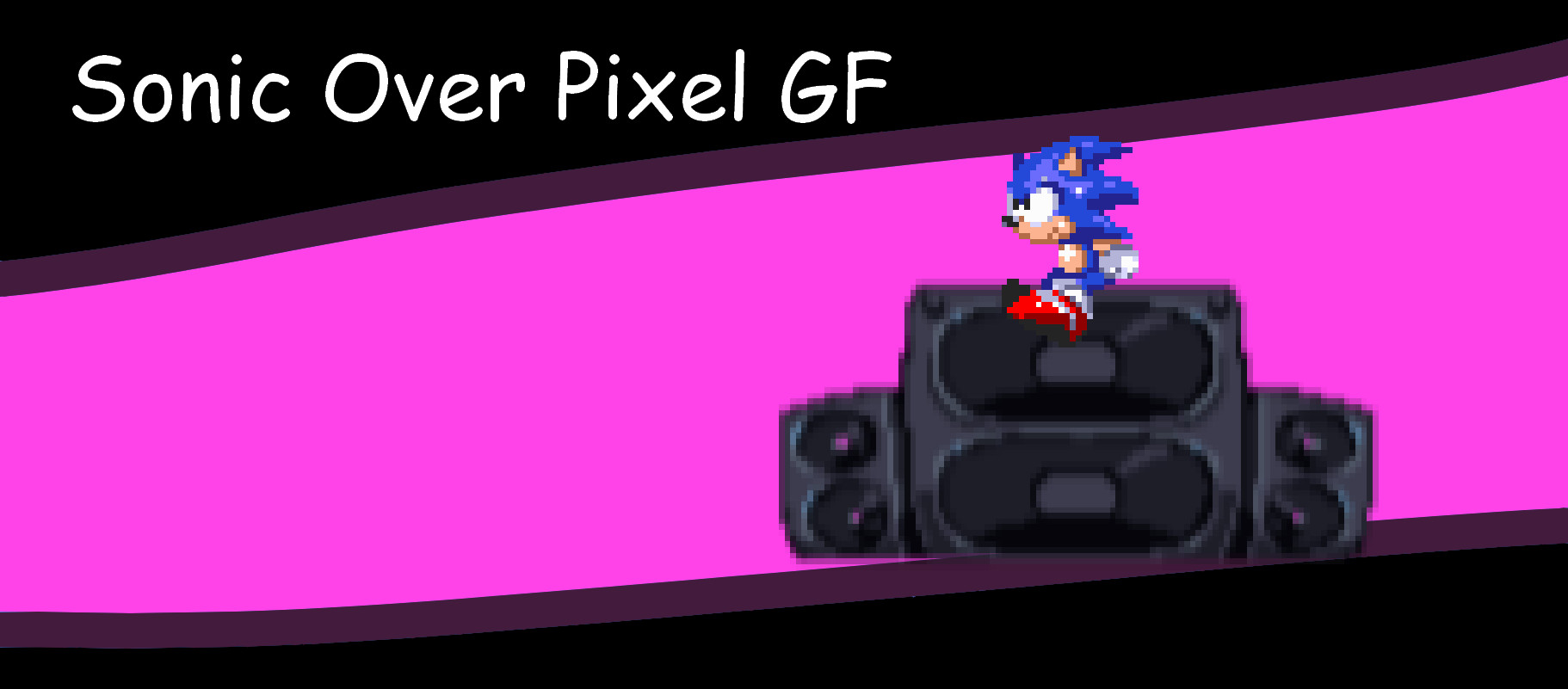 Sonic Over Pixel Bf + Sonic Over Pixel GF Mod for Friday Night Funkin ...