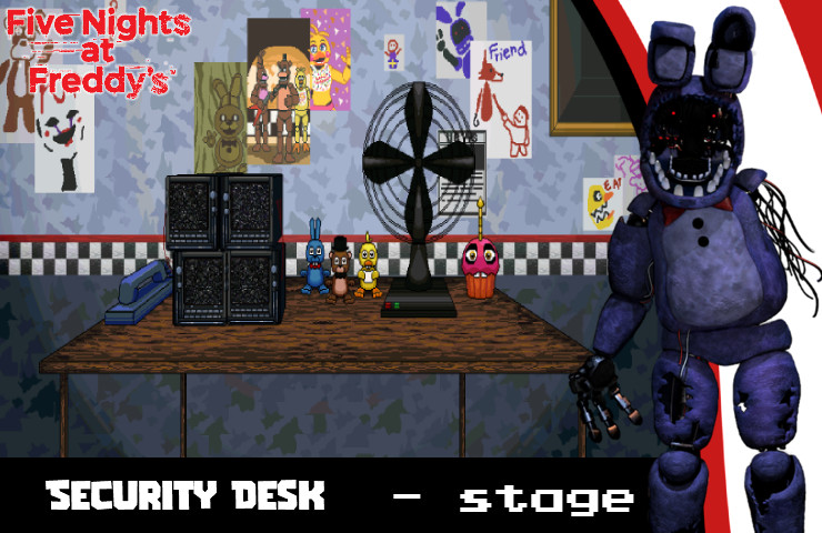 FNAF - Security Desk (9.4/CMC+) Mod for Super Smash Bros. Crusade ...