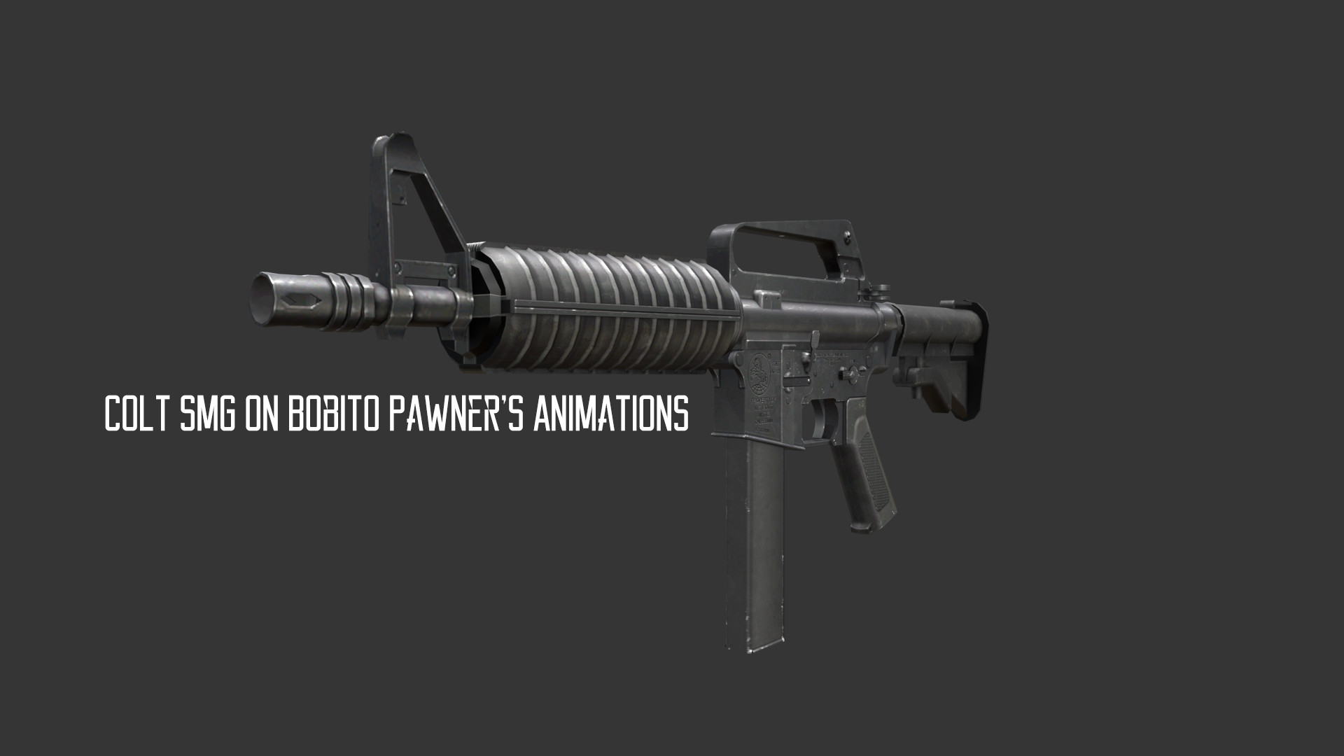 COLT SMG on Bobito Pawner's Animations Mod for Counter-Strike 1.6 | CS1 ...