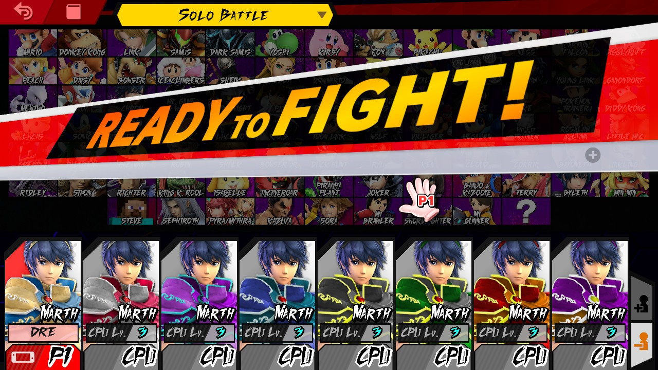 Armor Marth Alts Mod for Super Smash Bros. Ultimate | SSBU Mods