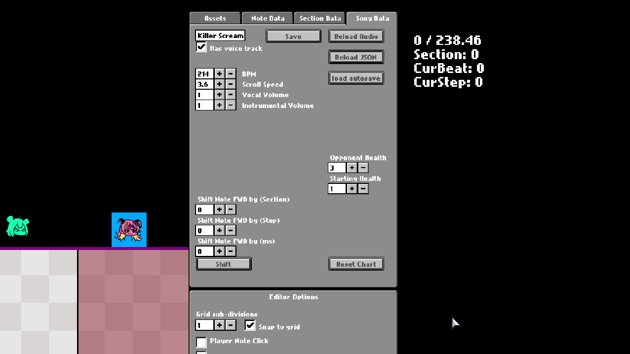 Holofunk Killer Scream Mania chart Mod for Friday Night Funkin' | FNF Mods