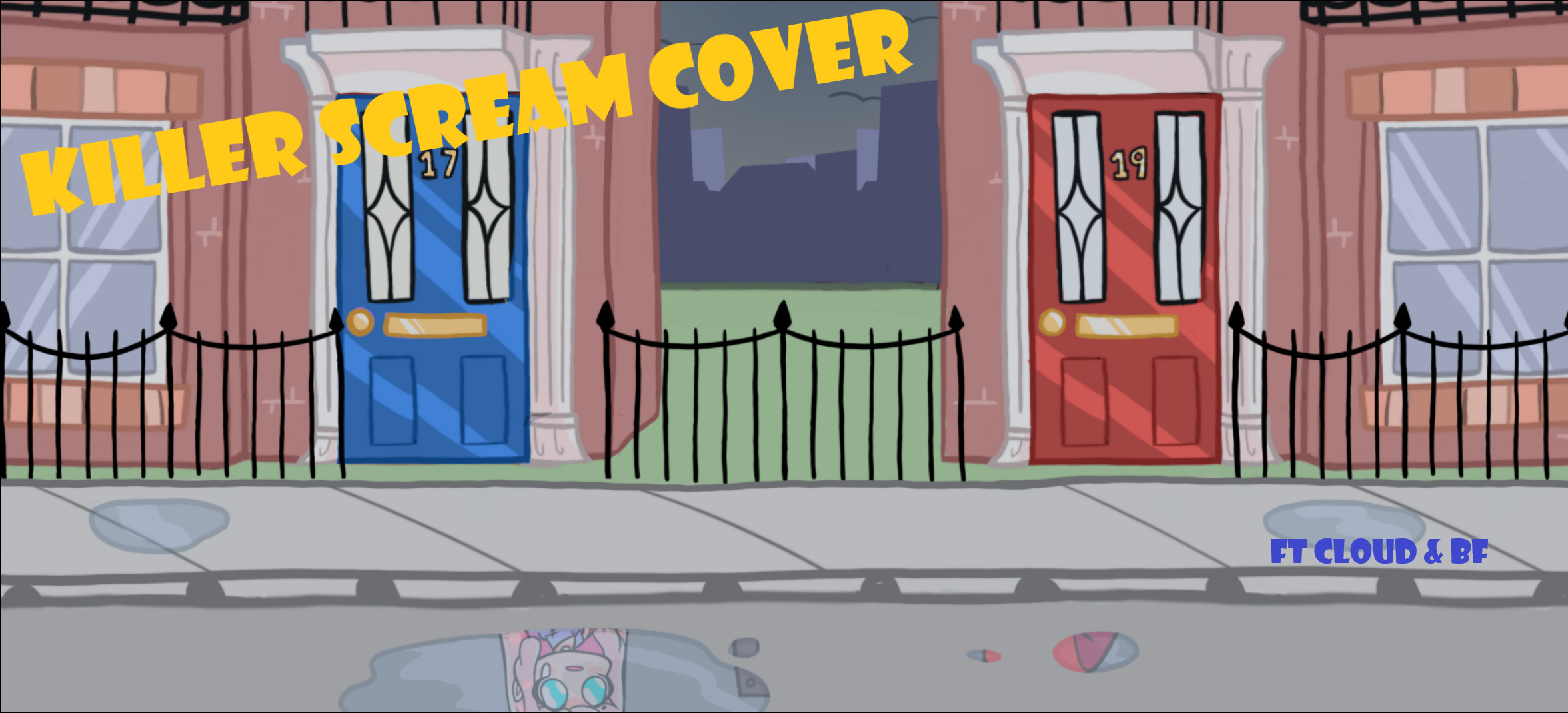 Killer Scream Cover ft Cloud & BF [Friday Night Funkin'] [Mods]