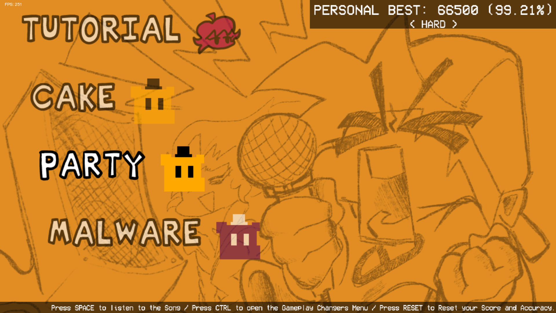 Arcade Mania // Vs. Cakebear FNAF [Friday Night Funkin'] [Mods]