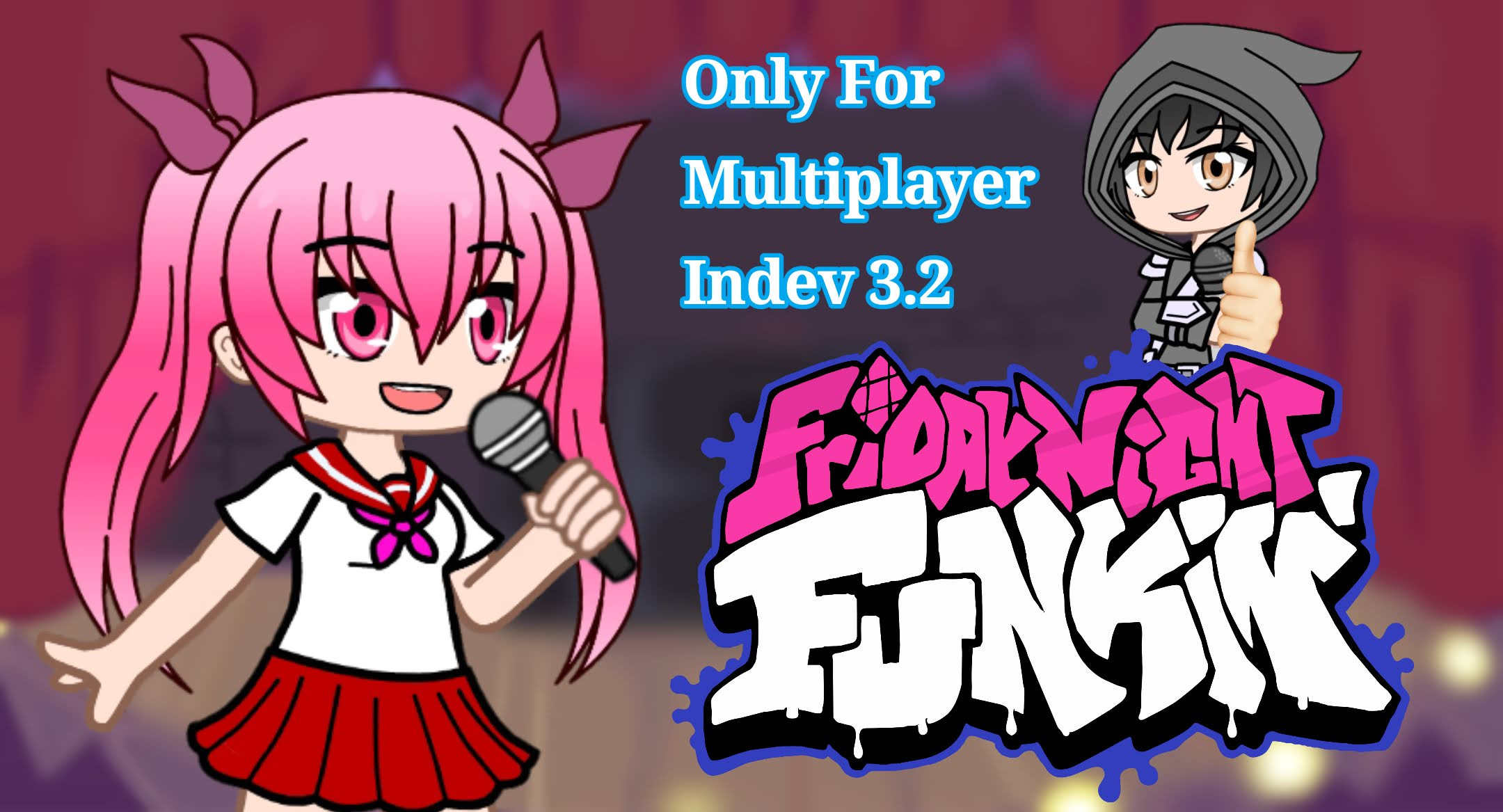 **NEW** Gacha World for Multiplayer Mod for Friday Night Funkin' | FNF Mods