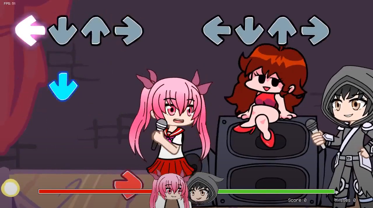 **NEW** Gacha World for Multiplayer Mod for Friday Night Funkin' | FNF Mods