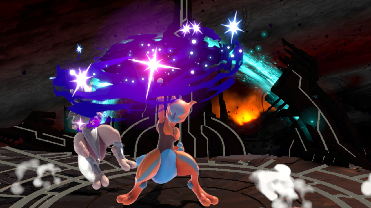 Mewtwo color Deoxys Mod for Super Smash Bros. Ultimate | SSBU Mods