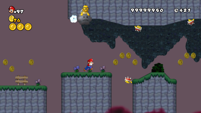 CLIFF Super Mario Bros.Wii Mod for New Super Mario Bros. Wii | NSMBW Mods