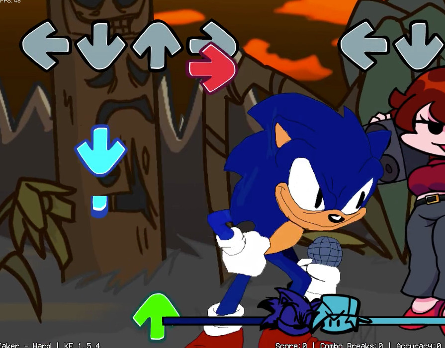 Faker tracing [Friday Night Funkin'] [Mods]