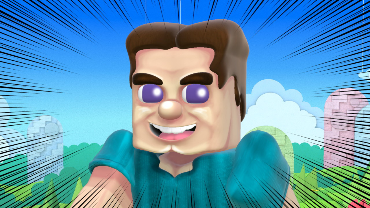 Grotesque Steve Mod for Super Smash Bros. Ultimate | SSBU Mods