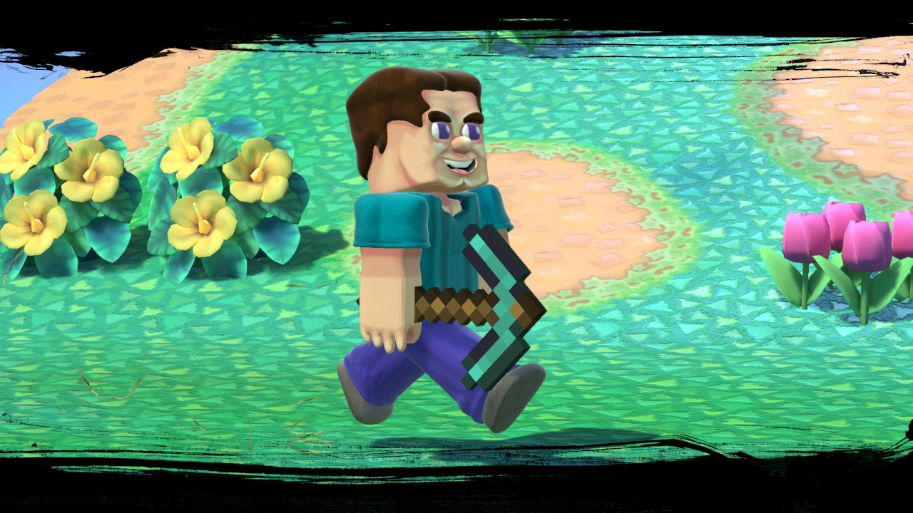 Grotesque Steve Mod for Super Smash Bros. Ultimate | SSBU Mods