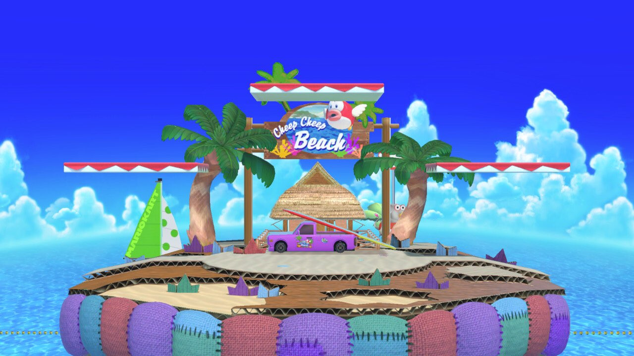 Beach Yoshi's Story Mod for Super Smash Bros. Ultimate | SSBU Mods