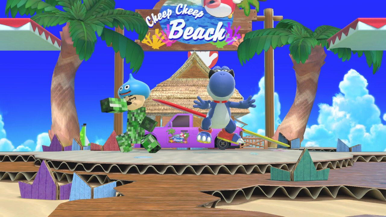 Beach Yoshi's Story Mod for Super Smash Bros. Ultimate | SSBU Mods