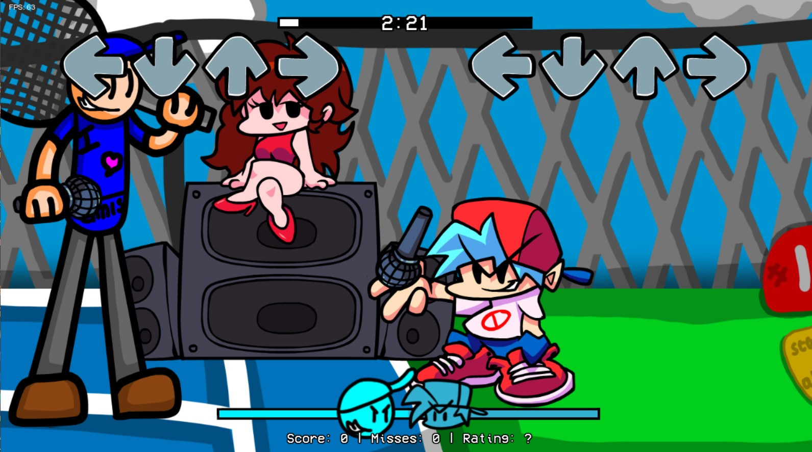 V.S. The trio [Friday Night Funkin'] [Mods]