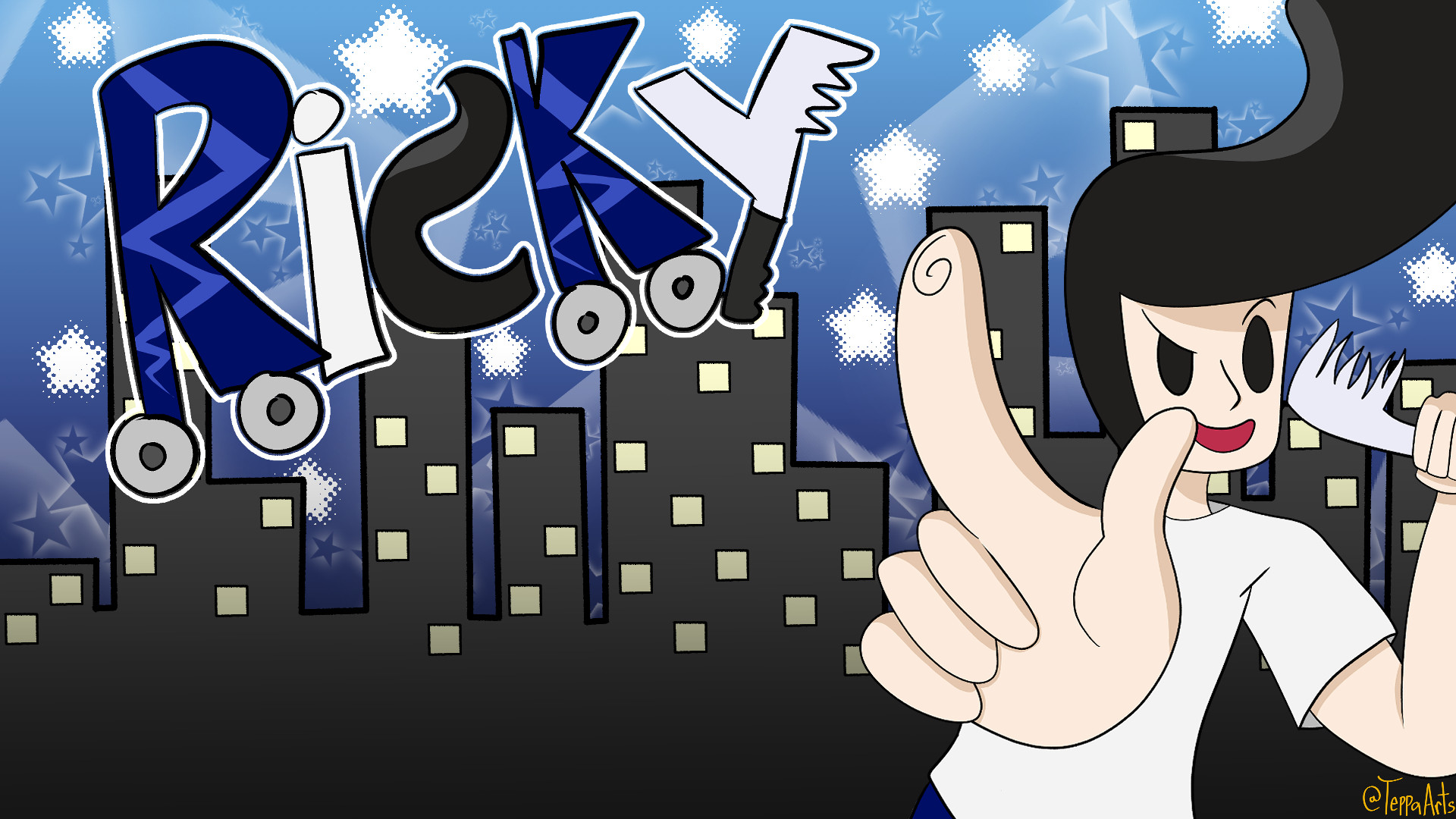 RICKY NIGHT RICKIN' (VS Ricky Bad) [Friday Night Funkin'] [Mods]