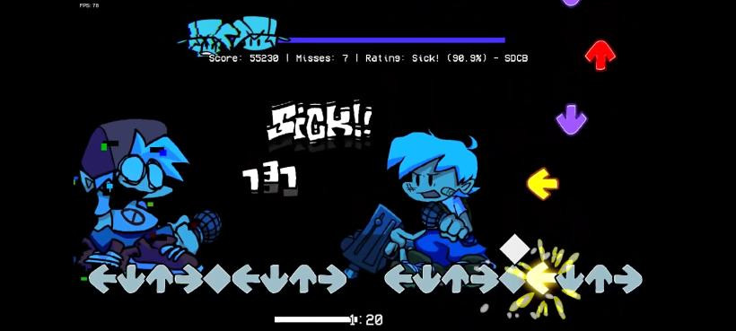 Blue Balled but 9 Keys!! Mod for Friday Night Funkin' | FNF Mods