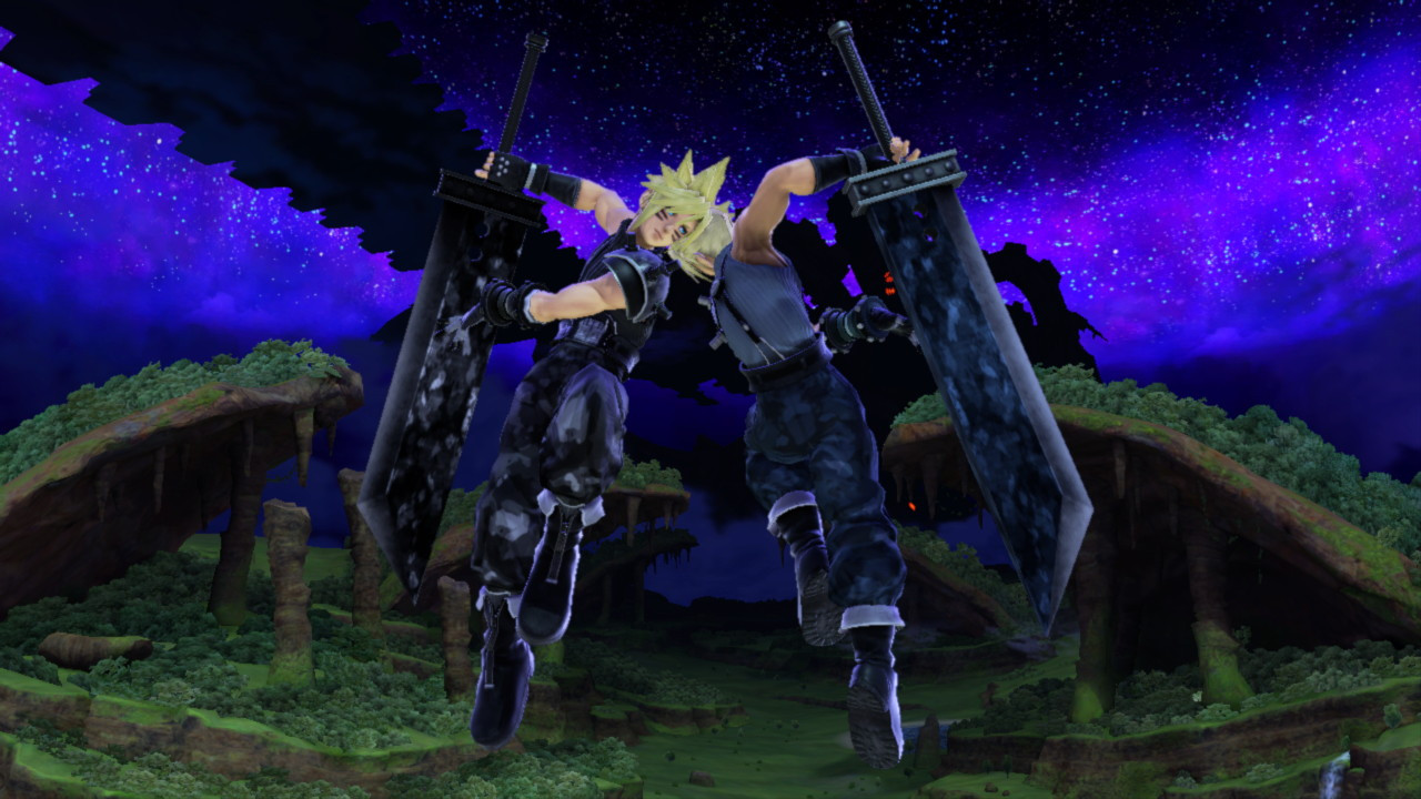 Actual Soldier Cloud + Alts [Super Smash Bros. Ultimate] [Mods]