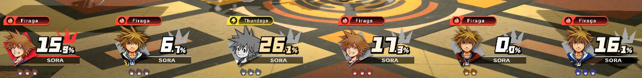Sora's original artworks UI Mod for Super Smash Bros. Ultimate | SSBU Mods