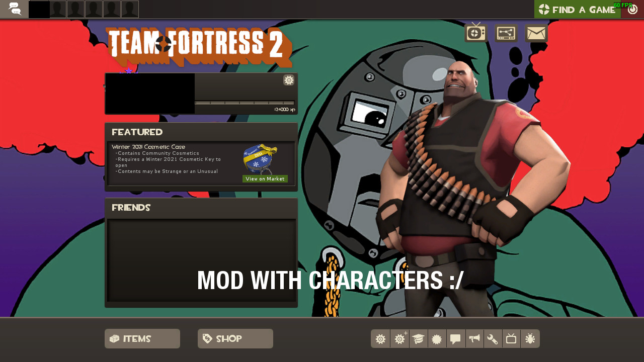 MF DOOM menu background + music Mod for Team Fortress 2 | TF2 Mods