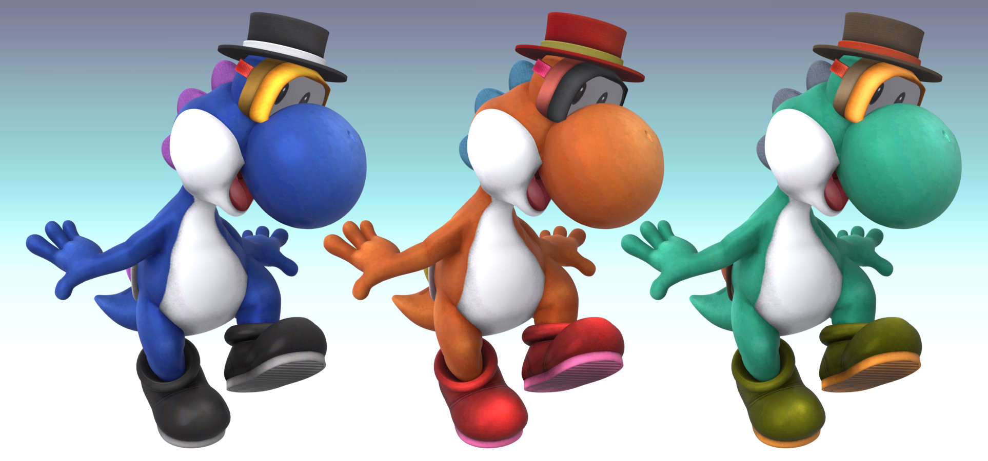 Yoshi Brawl Pose CSProject Mod for Super Smash Bros. Brawl | Brawl Mods