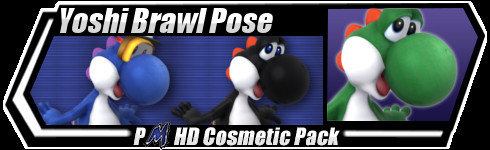 Yoshi Brawl Pose CSProject Mod for Super Smash Bros. Brawl | Brawl Mods