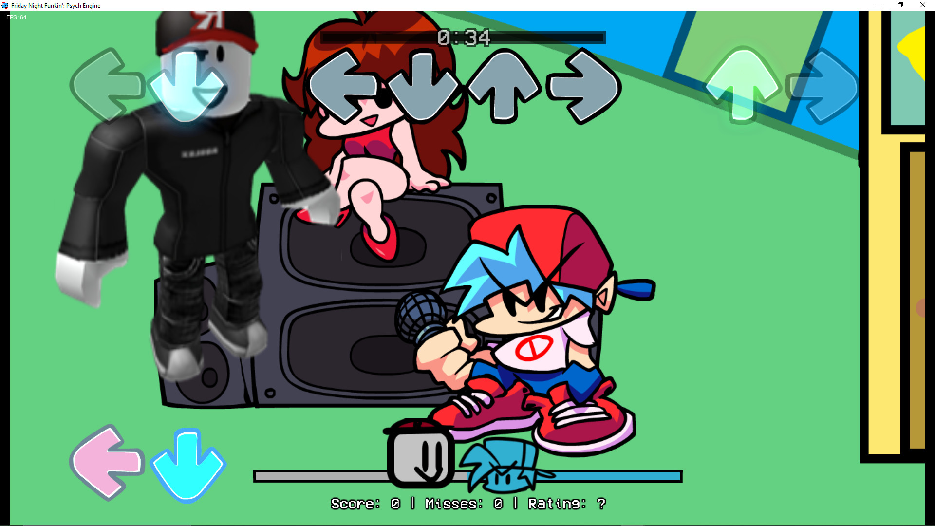 vs the guests! V4 UPDATE! [Friday Night Funkin'] [Mods]