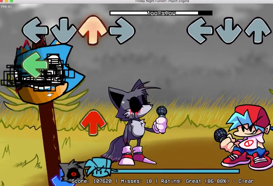 tails sing too slow but its mod Mod for Friday Night Funkin' | FNF Mods