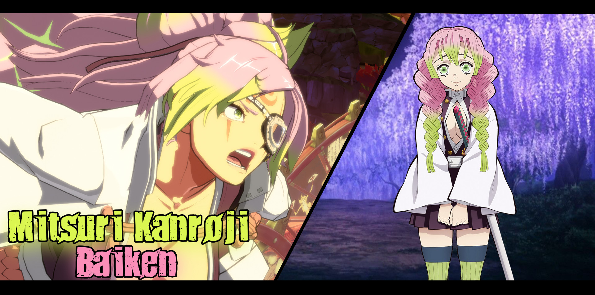 Mitsuri Kanroji Baiken Mod for GUILTY GEAR -STRIVE- | GGST Mods