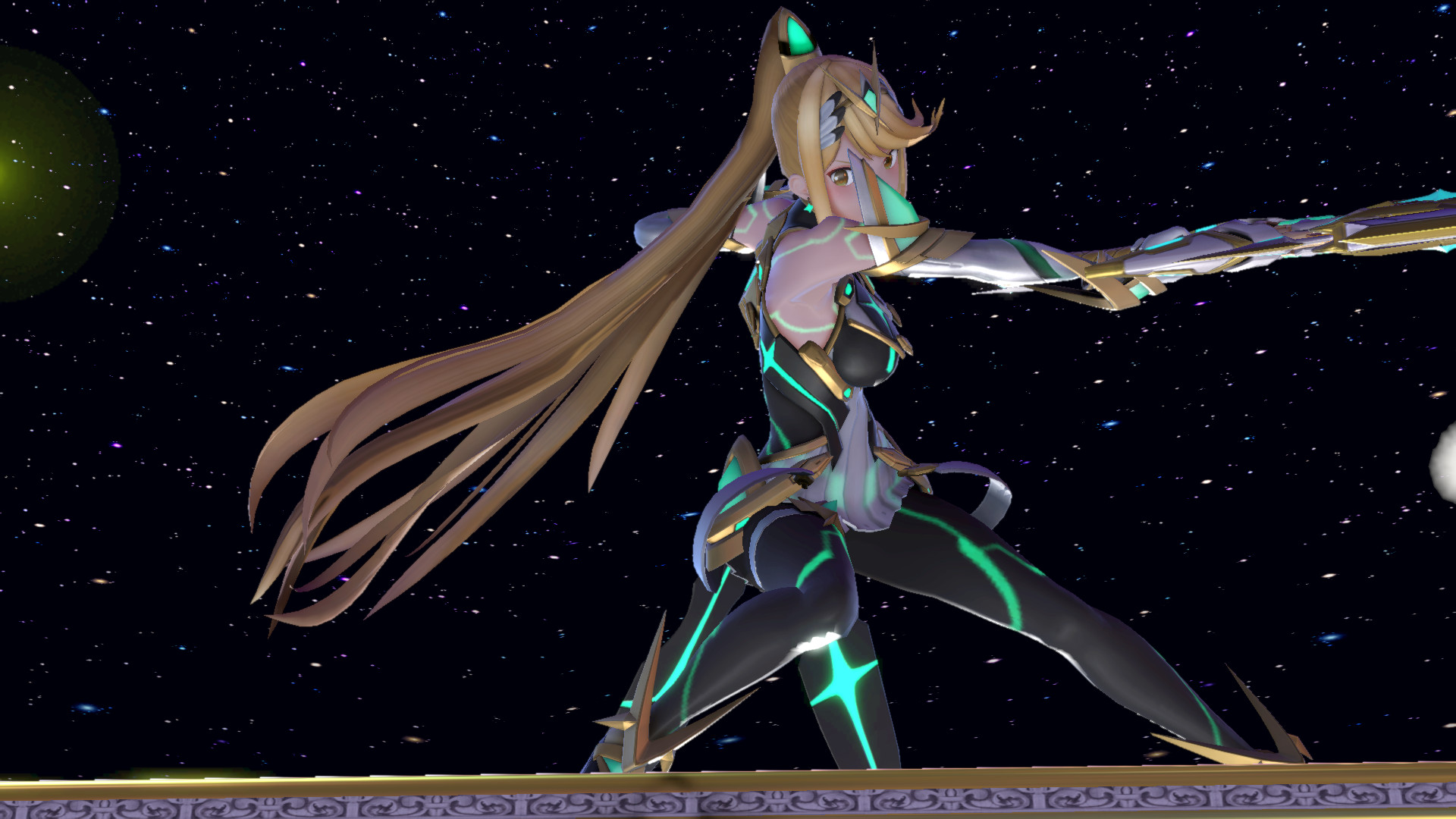 Ponytail Mythra Mod for Super Smash Bros. Ultimate | SSBU Mods