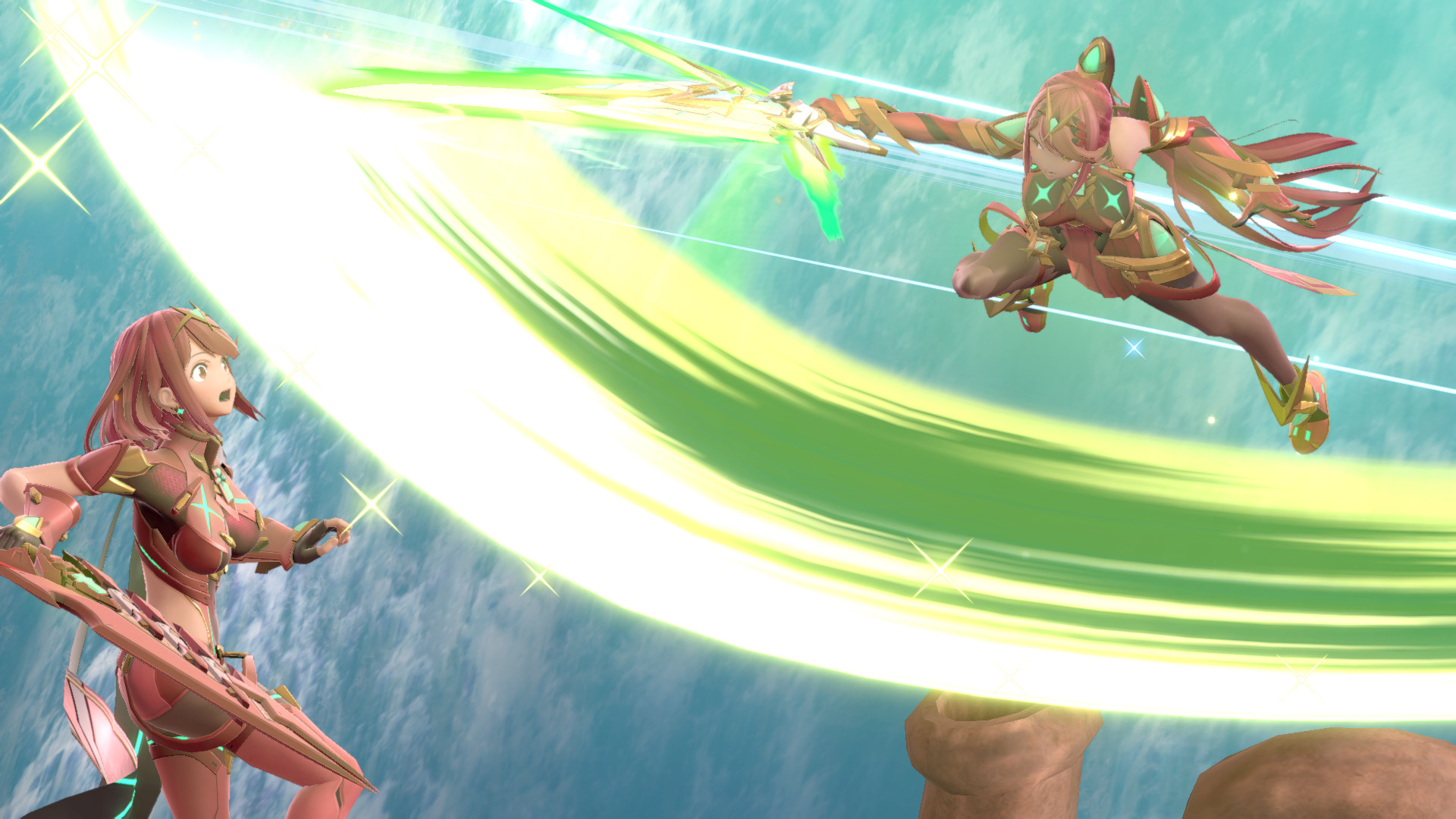 Ponytail Mythra Mod for Super Smash Bros. Ultimate | SSBU Mods