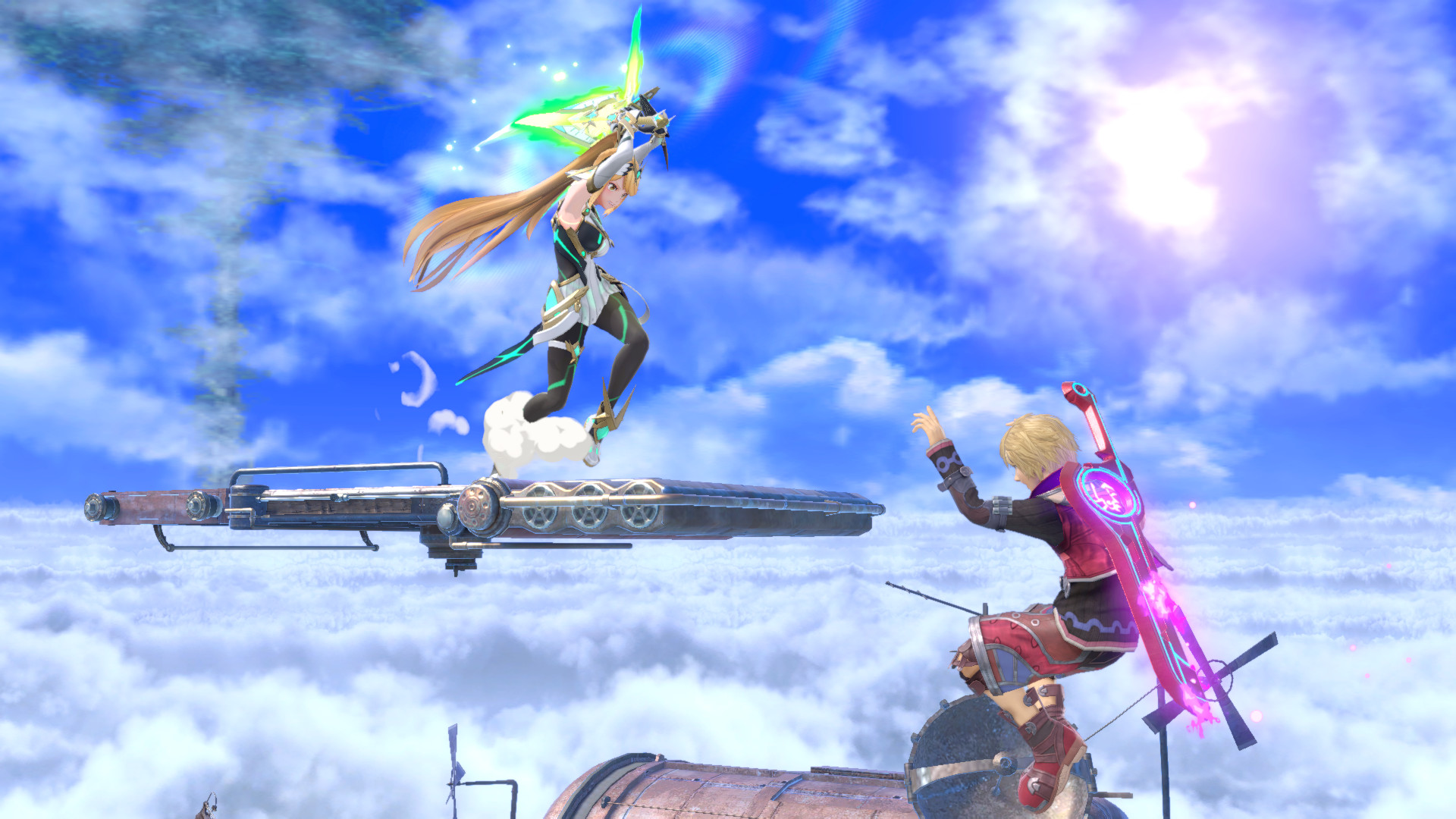 Ponytail Mythra Mod for Super Smash Bros. Ultimate | SSBU Mods