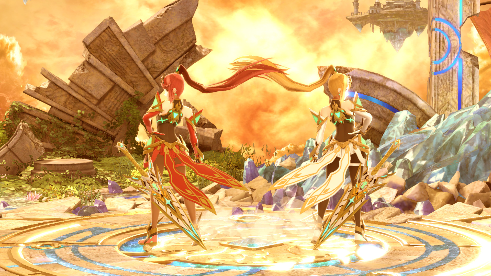 Ponytail Mythra Mod for Super Smash Bros. Ultimate | SSBU Mods