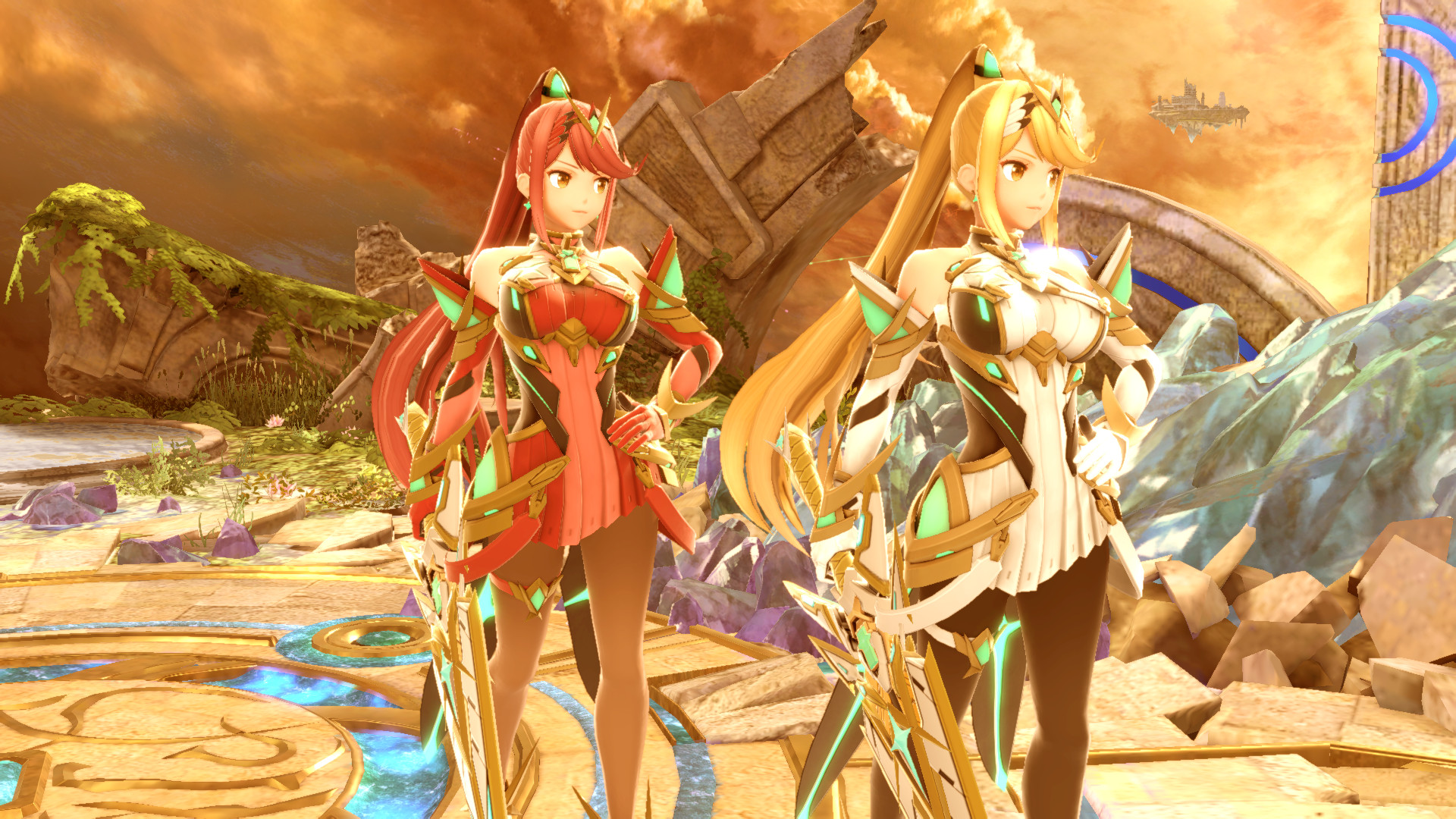 Ponytail Mythra Mod for Super Smash Bros. Ultimate | SSBU Mods