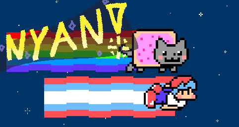 FNF: Vs. Nyan Cat Mod for Friday Night Funkin' | FNF Mods