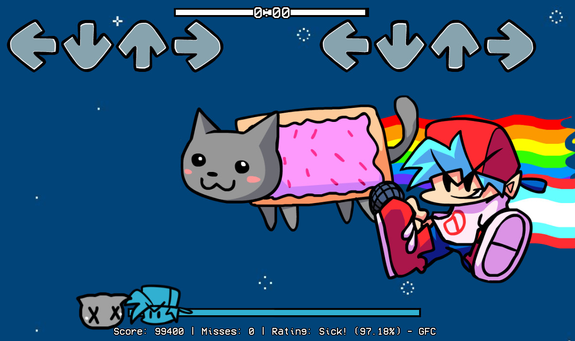 FNF: Vs. Nyan Cat Mod for Friday Night Funkin' | FNF Mods